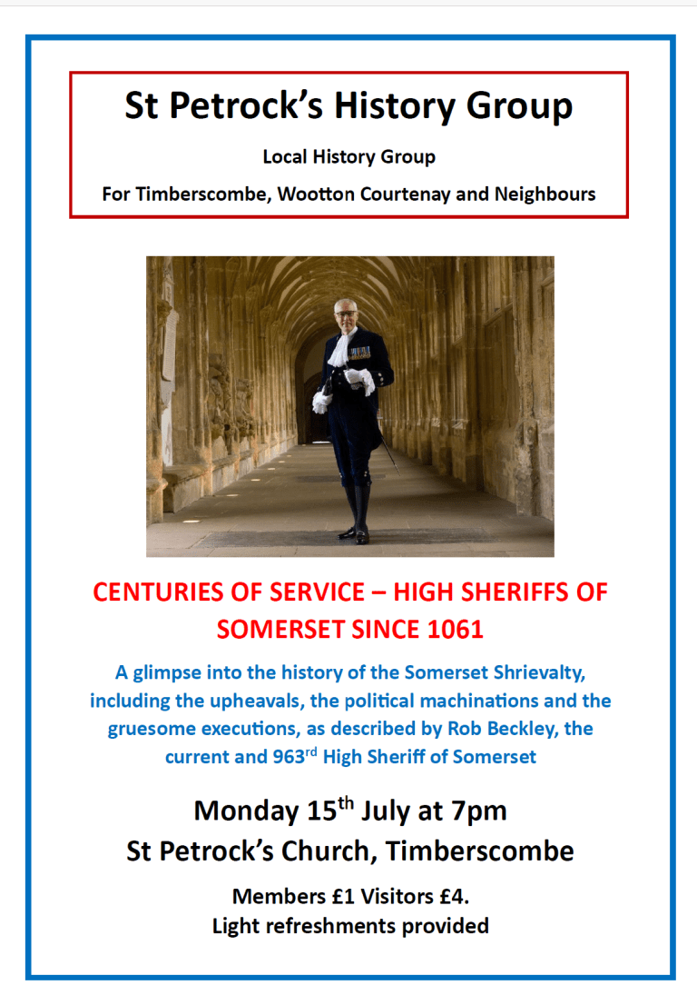 History Group – Timberscombe