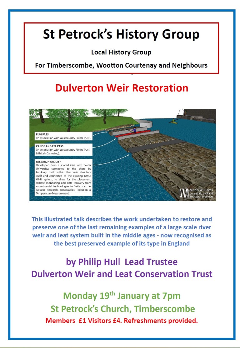 History Group – Timberscombe